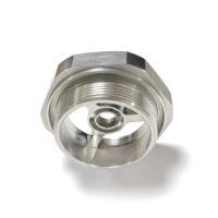 China Custom CNC Turn-Mill Hexagonal 316 Stainless Steel Threaded Instrument End Cap Tri-Spoke Hollow Threaded Housing for sale