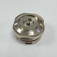 China CNC Machined Hexagonal 304 Stainless Steel Sensor Housing Precision Instrument Enclosure with Slots & Internal Threads for sale
