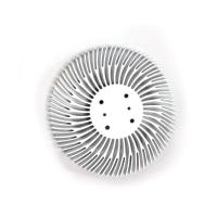 China Custom Round Sunflower Aluminum Heatsink Extruded Circular COB LED Heat Sink Extrusion Aluminum Cooling Heatsink for sale