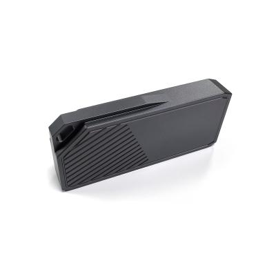 China Custom CNC Machined 6061-T6 Aluminum PCB Controller Housing Split-Type Electronic Enclosure Portable Electronic Case for sale