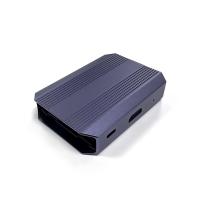 China Custom 6063 Aluminum Extrusion Enclosure CNC Machined Housing Electronic Case for Mini Gateway Extruded Housing for sale