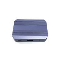 China Custom 6063 Aluminum Extrusion Enclosure CNC Machined Housing Electronic Case for Mini Gateway Extruded Housing for sale