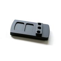 China 407K Dovetail Red Dot Mount 7075‑T6 Aluminum Dovetail Adapter Plate Custom CNC Machined OEM Manufacturer Part for sale