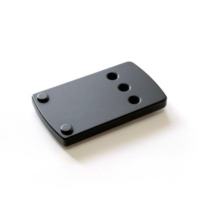 China 407K Dovetail Red Dot Mount 7075‑T6 Aluminum Dovetail Adapter Plate Custom CNC Machined OEM Manufacturer Part for sale