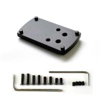 China Doctor Dovetail Red Dot Mount 7075‑T6 Aluminum Dovetail Adapter Plate Custom CNC Machined OEM Manufacturer Component for sale