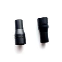 China Custom Swiss-Type CNC Turned 6063 Aluminum Microphone Housing Matte Black Anodized Wireless Mic Shell for sale