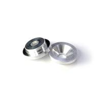 China Custom 6061‑T6 Aluminum Countersunk Stepped Washer Conical Spacer with Tapered Sink Hole for Screw Locating & Clamping for sale