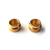 China Custom CNC Turned Brass Stepped Bushing Spacer with Multi‑Step Outer Diameter for Precision Mechanical Positioning for sale
