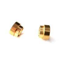 China Custom CNC Turned Brass Stepped Bushing Spacer with Multi‑Step Outer Diameter for Precision Mechanical Positioning for sale