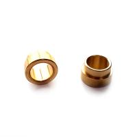 China Custom CNC Turned Brass Stepped Bushing Spacer with Multi‑Step Outer Diameter for Precision Mechanical Positioning for sale