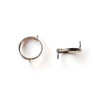 China Custom 304 Helical Torsion Spring with Straight Arms 1.0mm Wire Diameter Double Arm Rotational Return Torsion Spring for sale