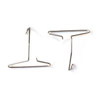 China Custom 304 Stainless Steel Wire Form Hook 1.0mm Wire Precision CNC Bent Wire Spring Hook for Industrial Hardware for sale