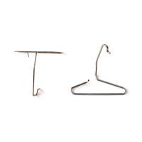 China Custom 304 Stainless Steel Wire Form Hook 1.0mm Wire Precision CNC Bent Wire Spring Hook for Industrial Hardware for sale