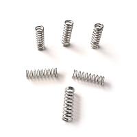 China Nickel Plated Small Helical Compression Spring Custom Precision Manufactured from SWC / SWPB Carbon Spring Steel Wire for sale