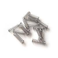 China Nickel Plated Small Helical Compression Spring Custom Precision Manufactured from SWC / SWPB Carbon Spring Steel Wire for sale