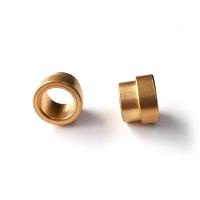 China Custom CNC Turned Brass Step Bushing Flange Bushing Precision Bearing Sleeve OEM Machined Sleeve with Step Profile for sale