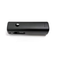 China Custom Extruded Aluminum Tube Housing Matte Black Anodized CNC Machined Electronic Shell OEM Handheld Device Housing for sale
