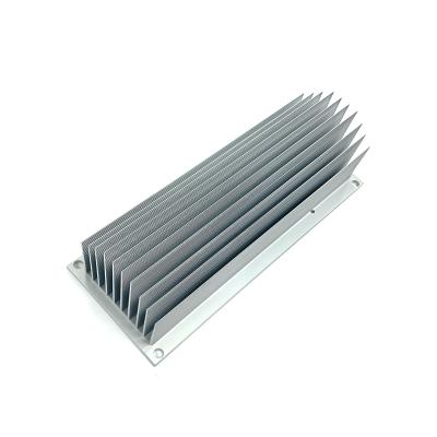 China Custom Extruded Heat Sink 6063 Aluminum Alloy Power Amplifier & Inverter Aluminum Extrusion Heatsink with CNC Machining for sale