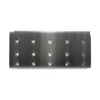 China Custom Dense Fin 6063-T5 Aluminum Extrusion Heat Sink CNC Machined Heatsink for Power Inverter Thermal Management for sale