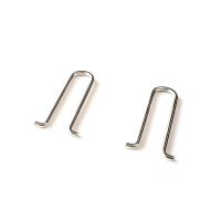 China Custom Wire Formed U-Shaped Spring Pin CNC Wire Bending Wire Form Clip OEM Precision Bent Wire with Double Small End Hooks for sale
