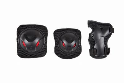 China 3 Pack Roller Skating Protective Gear Knee Pads Elbow Pads And Wrist Guards for sale