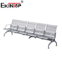 China Commercial Waiting Chair 3 Seater Stainless Steel Material For Lounges ODM for sale