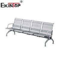 China Commercial Waiting Chair 3 Seater Stainless Steel Material For Lounges ODM for sale