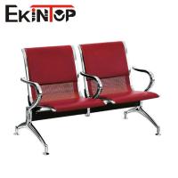 China Steel Frame 2 Seater Waiting Chair Durable Comfortable For Lounge Waiting Room for sale