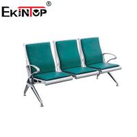 China 3 Seater Stainless Steel Waiting Chair For Hospitals 1220mm×680mm×800mm for sale