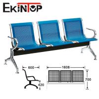 China Ekintop 3 Seater Airport Chair , Office Waiting Room Chairs For School Public for sale