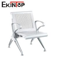 China 2 Seat Waiting Chair Steel Synthetic Leather Material For Hospital OEM ODM for sale