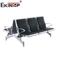 China Stainless Steel Waiting Chair 2 Seater Comfortable CE ISO Certificate for sale