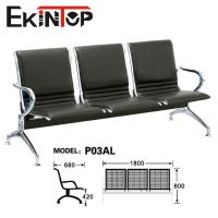 China Modern Durable Steel Chair For Waiting Room Hospital 3 Seater ODM for sale