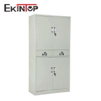 China Mirror Shallow Metal Steel Storage Cabinet With Lock 5 Layer Rustproof for sale