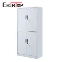 China Mirror Shallow Metal Steel Storage Cabinet With Lock 5 Layer Rustproof for sale