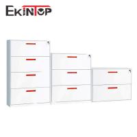 China Fireproof Steel 5 Drawer Filing Cabinet Powder Coating Office Cupboard for sale