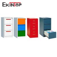 China Movable Officeworks Filing Cabinet 3 Drawer Scratch Resistant for sale
