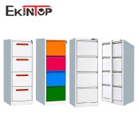 China Movable Officeworks Filing Cabinet 3 Drawer Scratch Resistant for sale