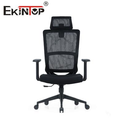 China High Back Revolving Office Chair Swivel Ergonomic For Home Apartment for sale