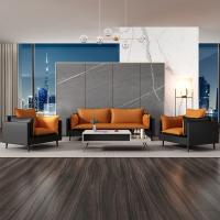 China PU Leather Executive Office Sofa For Living Room Waiting Room Multipurpose for sale