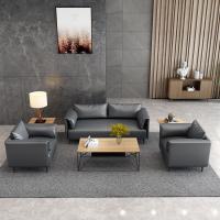 China Leisure Leather Waiting Sofa For Office School Multifunctional ODM for sale