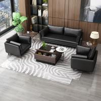 China Nordic Modern Office Sofa Convertible Extendable Modular Lambswool Material for sale