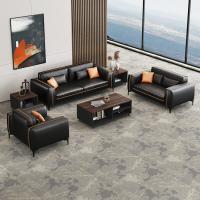 China Modular Reception Sofa Set For Office Use Hospital Synthetic Leather Material for sale