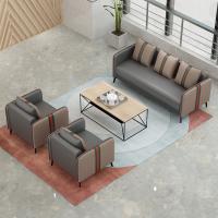 China Ekintop Commercial Office Sofa Furniture Multipurpose Synthetic Leather Material for sale