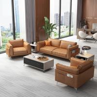 China Modern Comfortable Modern Sofa For Office Reception Fabric Material OEM for sale