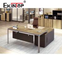 China Officeworks Melamine Desk For School Business Secretary Multipurpose for sale