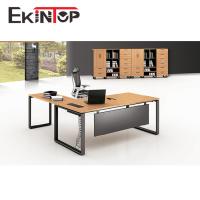 China Home Study Melamine Desk Extendable For CEO Boss Secretary OEM for sale