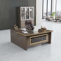 China L Shape Modern Style Desk Melamine Board Material For Officeworks ODM for sale