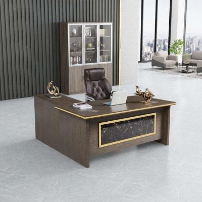 China L Shape Modern Style Desk Melamine Board Material For Officeworks ODM for sale
