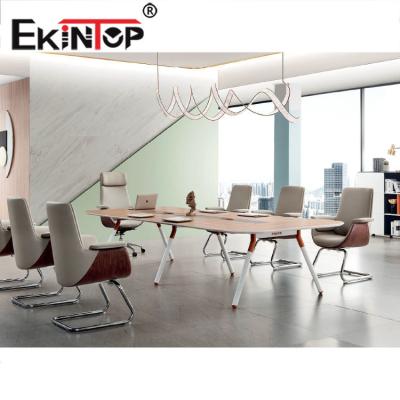 China Long Rectangle Conference Table Eco Friendly Material For Meeting OEM ODM for sale